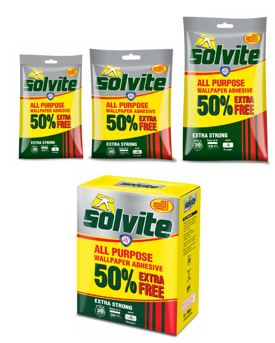 Maximum Strength Wallpaper Paste SupaDec All Purpose Wallpaper