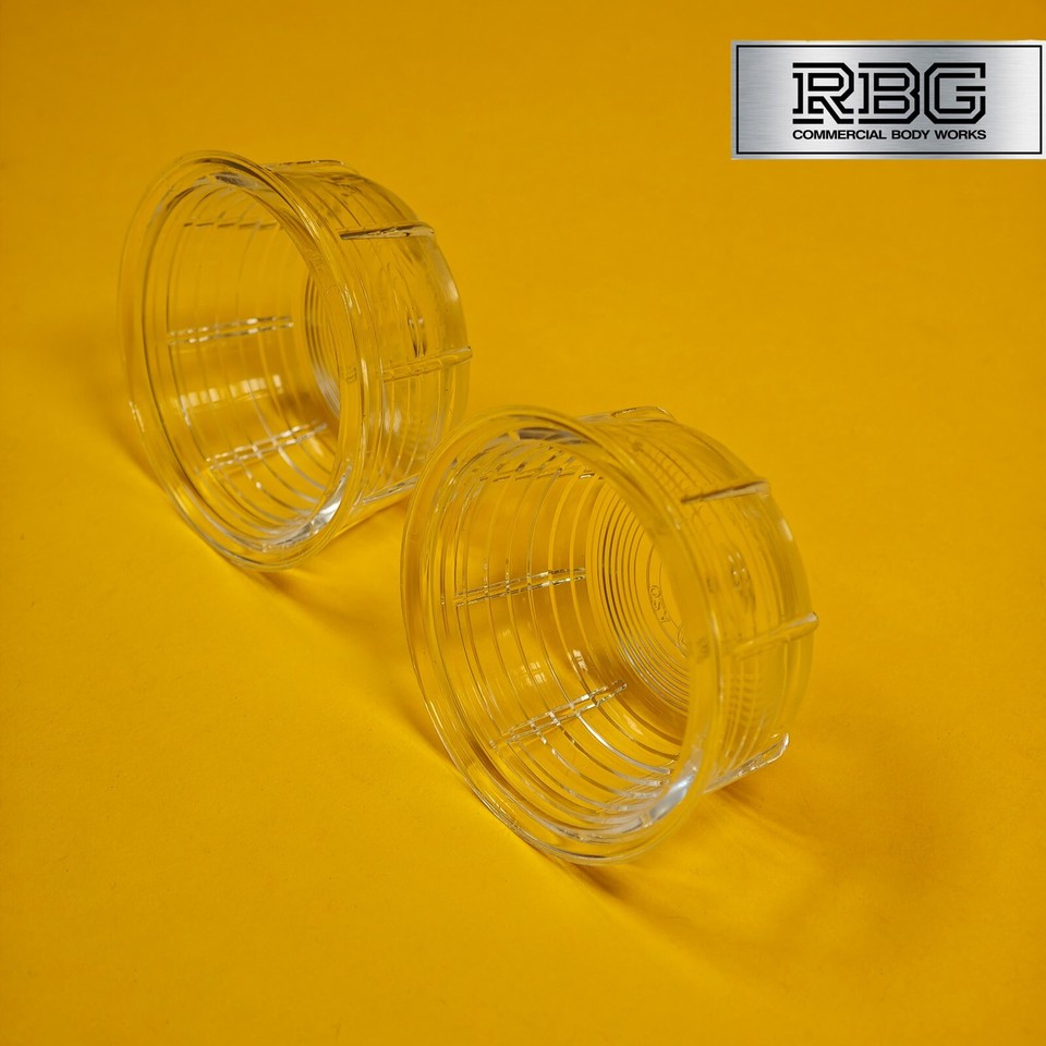 2x Replacement Lens White Britax for Side Marker Lamp for Trailer ...