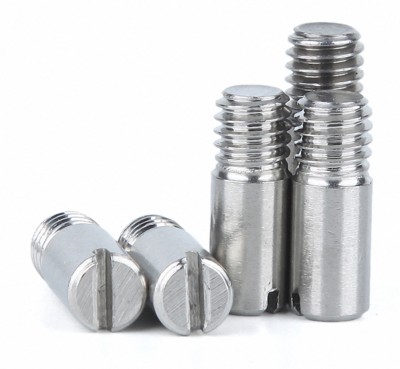 Ø6mm M6 x 1.0mm 304 Stainless Steel Threaded Dowel Pin Rod Select ...