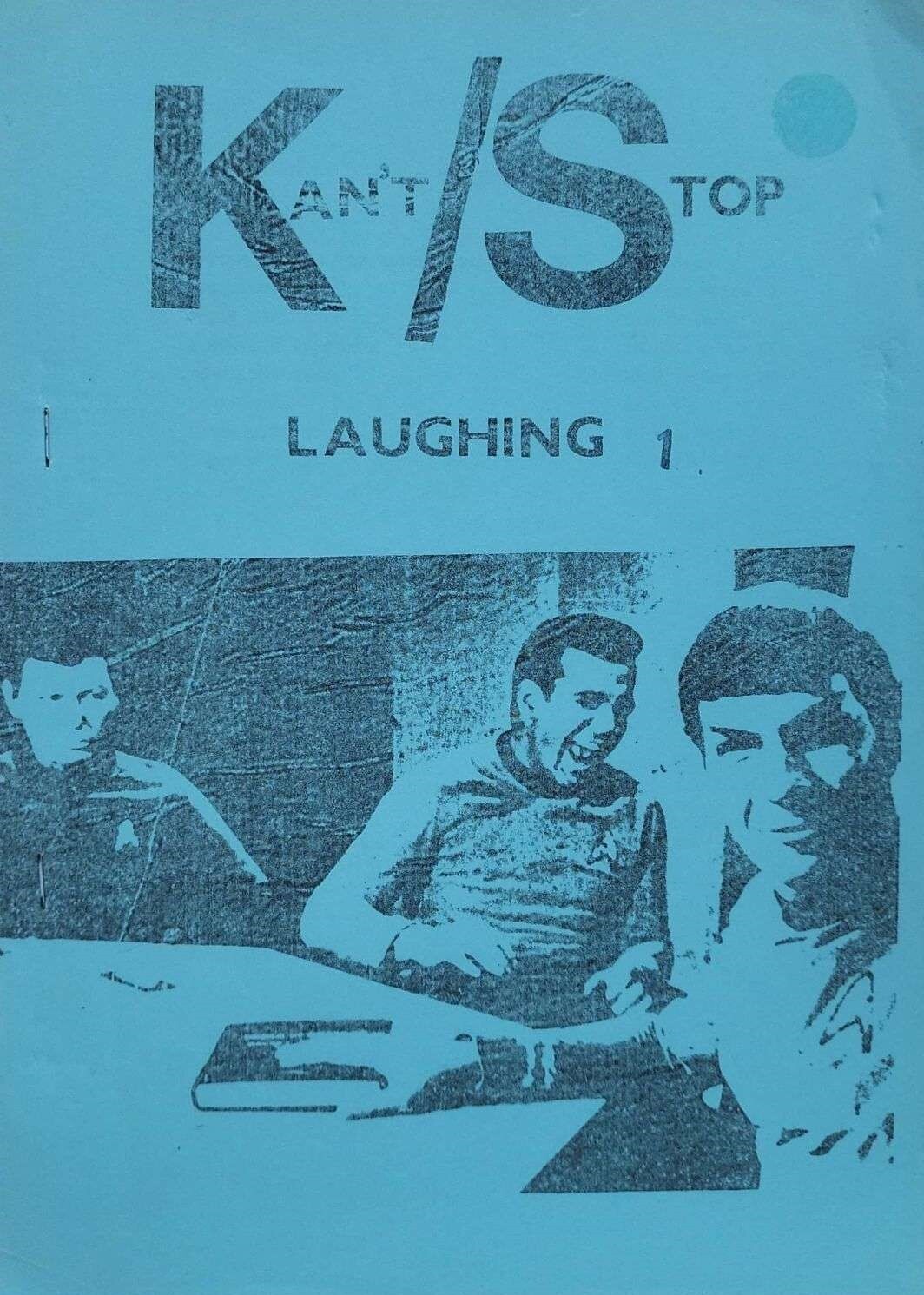 Star Trek TOS Fanzine "Kan't Stop Laughing 1" SLASH Kirk/Spock K/S 1980 ...