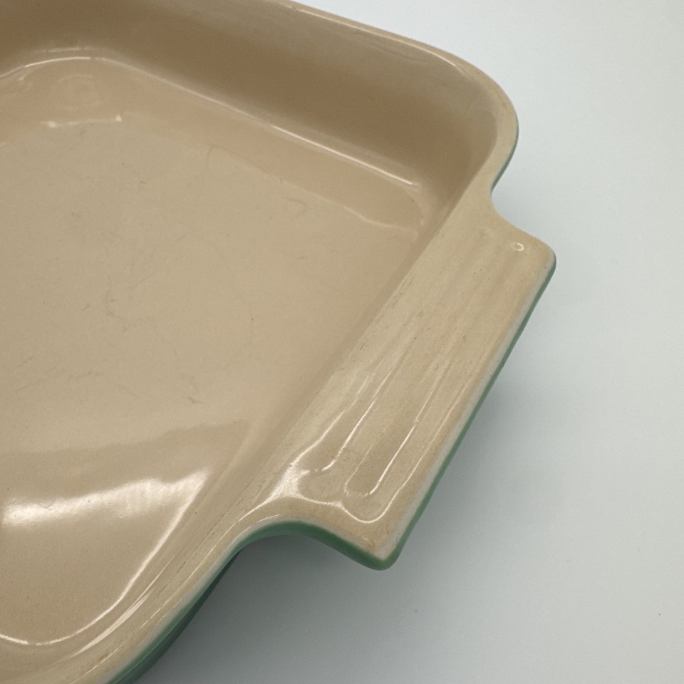 Le Creuset 8" Square Stoneware Baking Dish Green Ombré Casserole | eBay