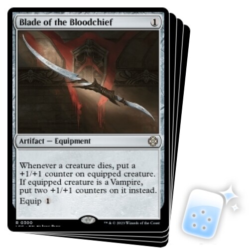 BLADE OF THE BLOODCHIEF X4 The Lost Caverns Of Ixalan: Commander Magic ...