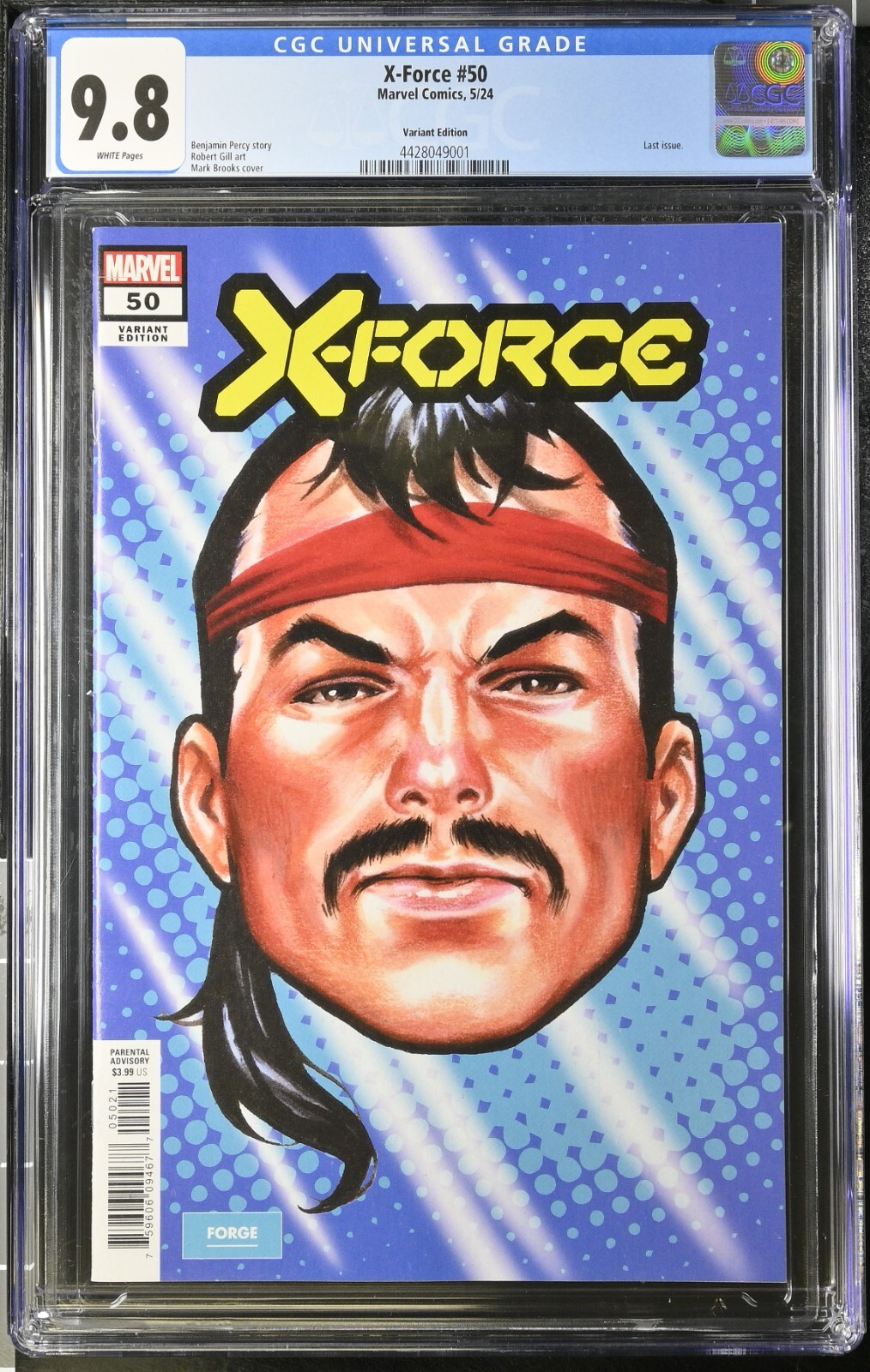 X-Force #50 2024 CGC 9.8 wp Mark Brooks Headshot Variant | eBay