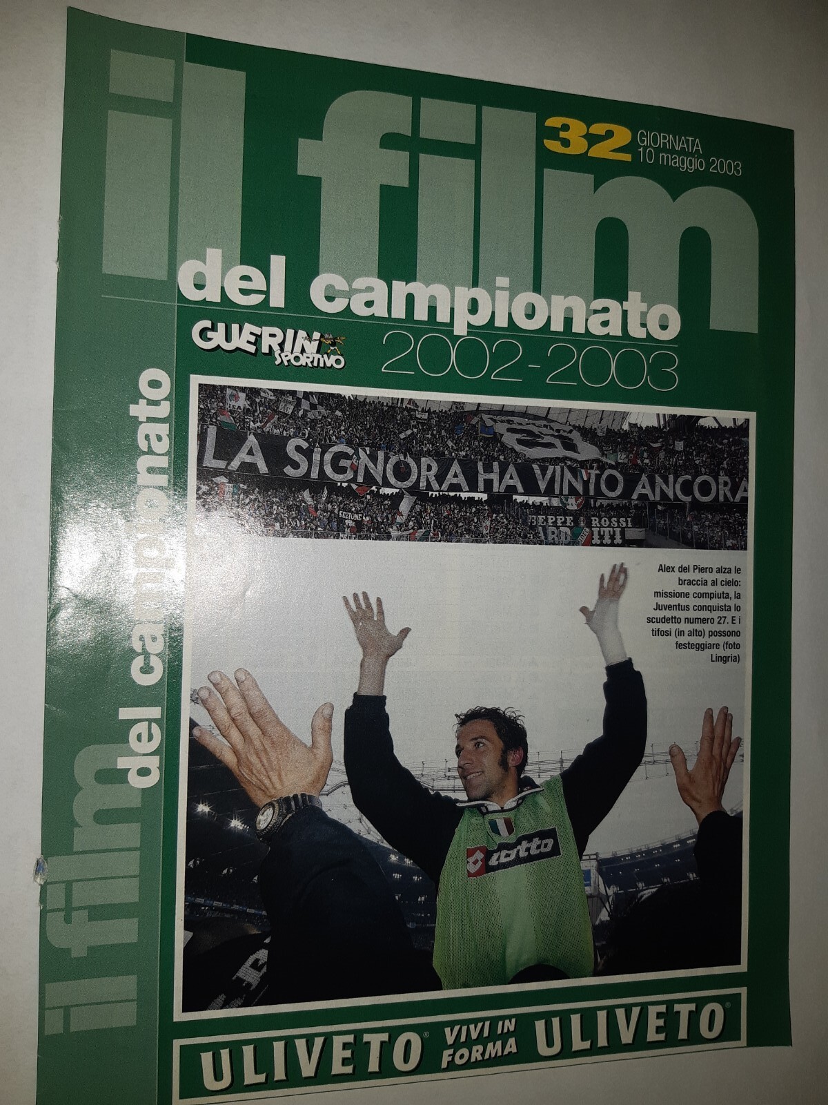 Guerin Sporty Insert The Film Of Championship 2002-2003 Day N° 32 ...