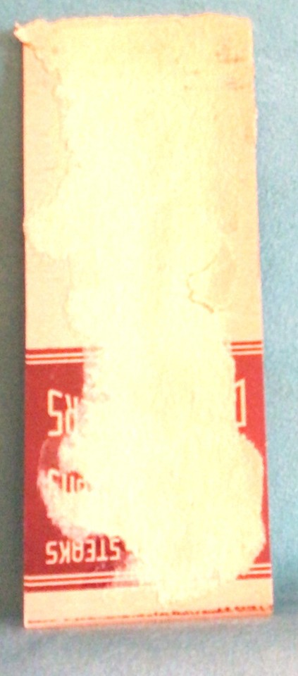 Matchbook Cover Walter’s Restaurant Brookline Massachusetts C108 | eBay