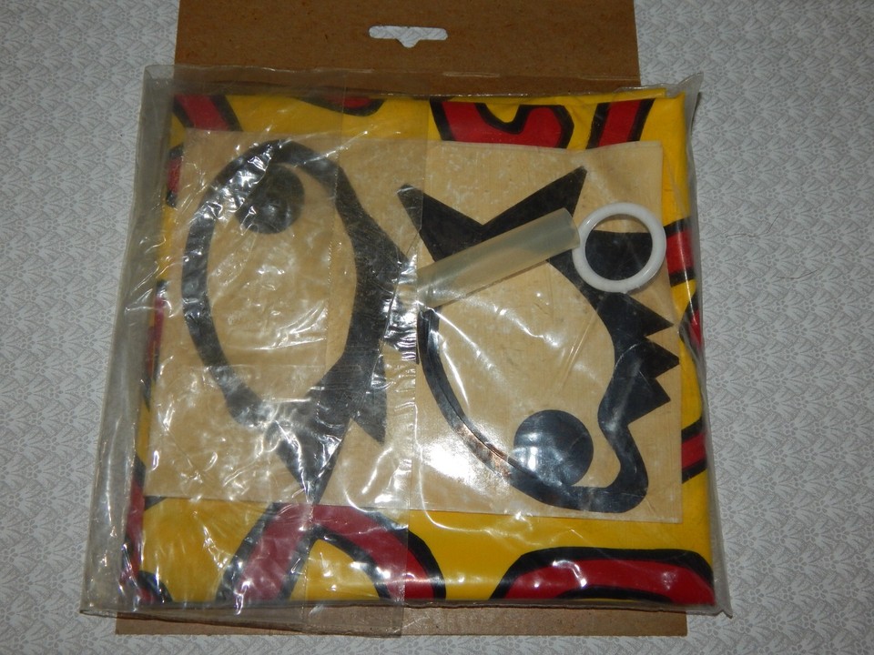 Vintage Ben Puffer's Hoo Dees Inflatable Kite w/ 500 ft. Dynalite Kite ...