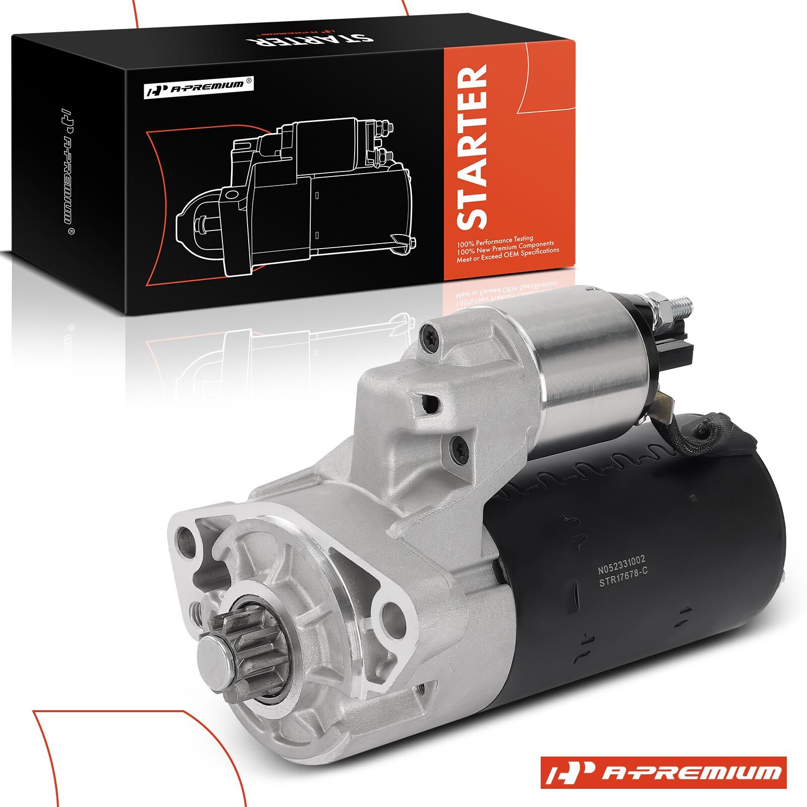 A-Premium Starter Motor for Audi Q7 Porsche Cayenne Volkswagen 2.2KW ...