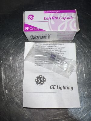 Nos GE 34715 20 WATT 12 VOLT M47/H/TR HIGH PRESSURE HALOGEN LAMP M47 TR ...