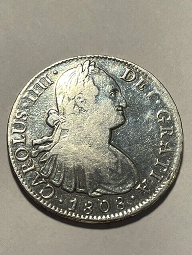 1808-TH Mexico 8 Reales/Silver/See Description/ #11684 | eBay