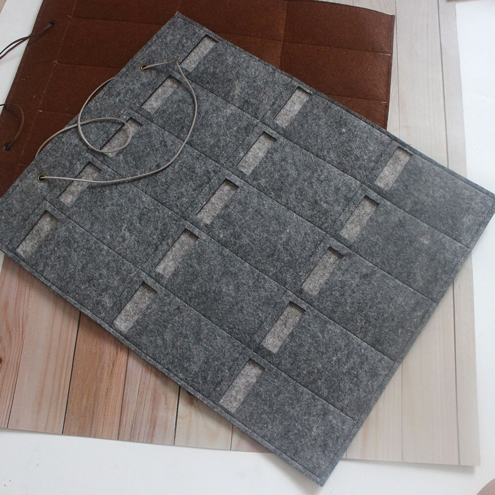 Eyewear Multi Pouches Keys Felt Display Stand Sunglasses Storage Bag ...
