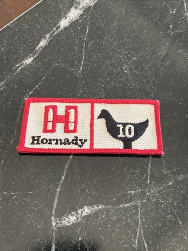 Hornady Bullets Patch Rare 3.5” Sew On Logo 70s 80s Vtg Hunting ...