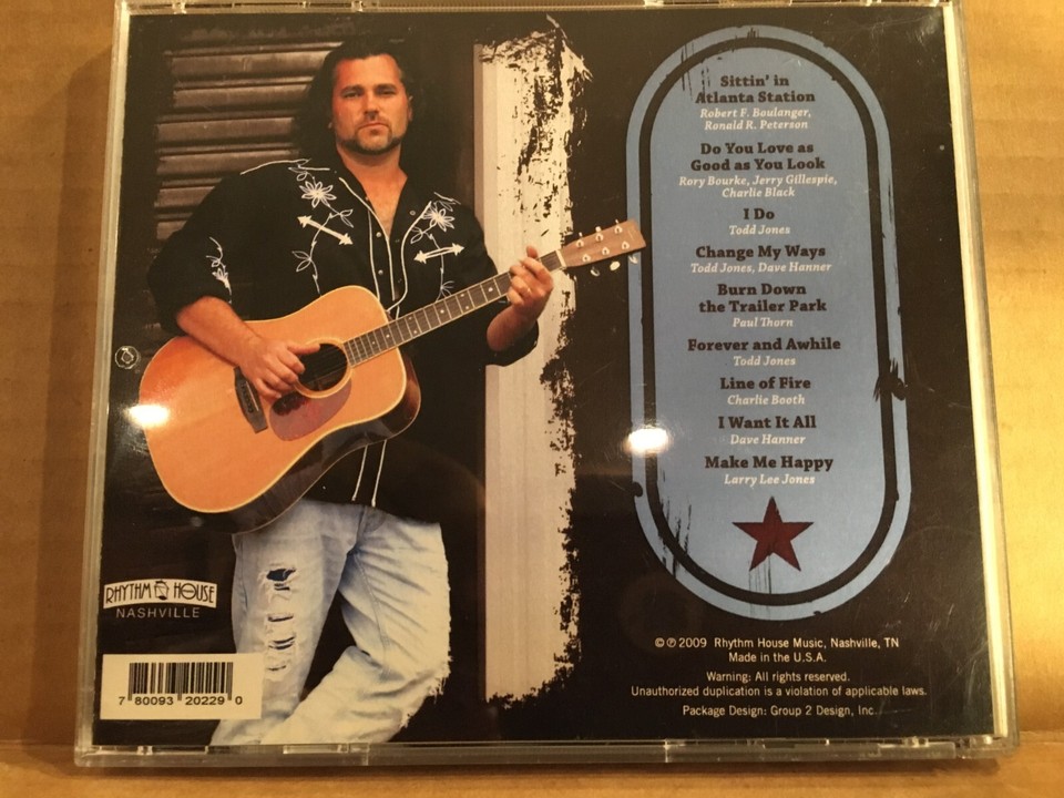 Todd Jones by Jones, Todd (CD, 2010) | eBay