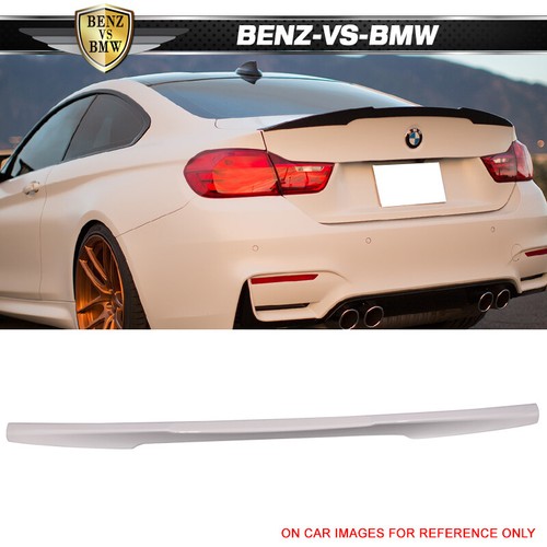 Fit 14-20 4 Series F32 M4 Style Rear Trunk Spoiler Painted #300 Alpine ...