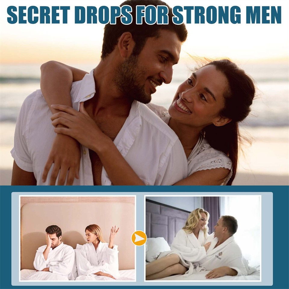 Secret Drops For Strong Men, Secret Happy Drops, Enhancing Sensitivity ...