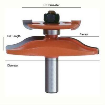 RAISED PANEL ROUTER BITS WITH UNDERCUTTER | eBay