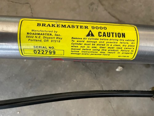 Roadmaster Inc 9000BrakeMaster Towed Vehicle Brake Control. Air brakes ...
