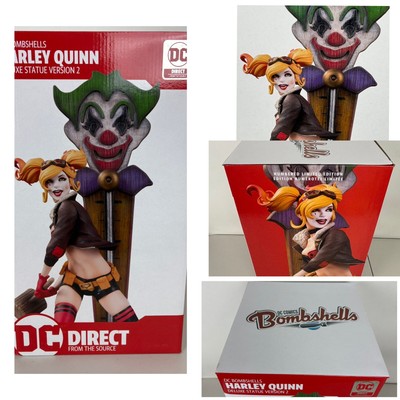 HARLEY QUINN DC Direct DC Comics Bombshells 13.5-Inch Limited Statue | eBay