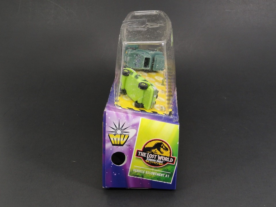 Lost World Jurassic Park Microverse Vehicle Assortment #1 Kenner Raptor ...