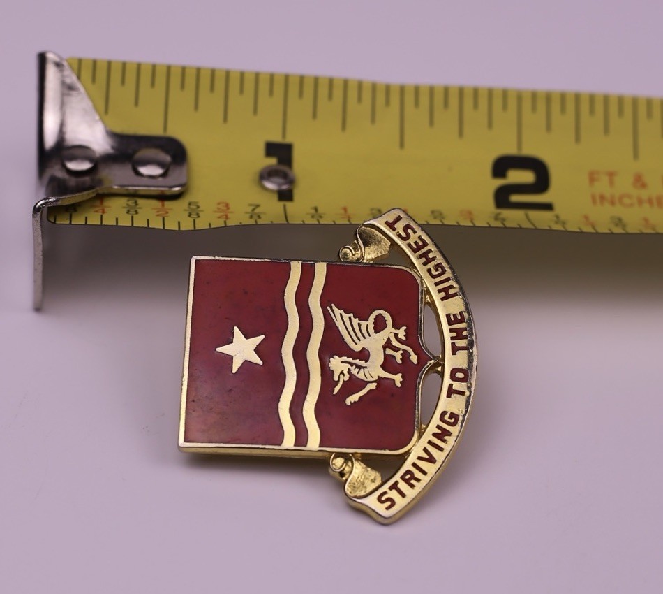 U.S. Military 30th Field Artillery Regiment DUI DI Insignia Crest M-22 ...