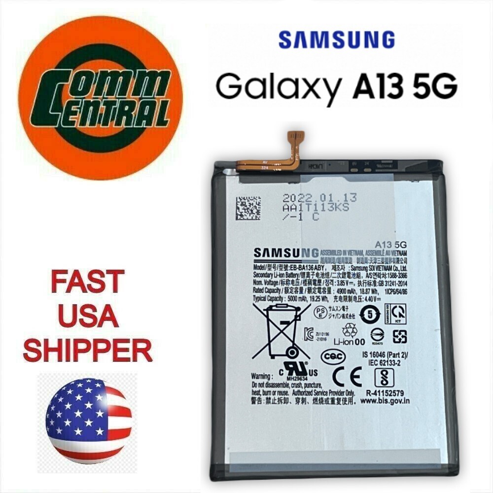 Samsung Galaxy A13 Phone Battery EB-BA136ABY SM-A136U SM-A136U1 ...