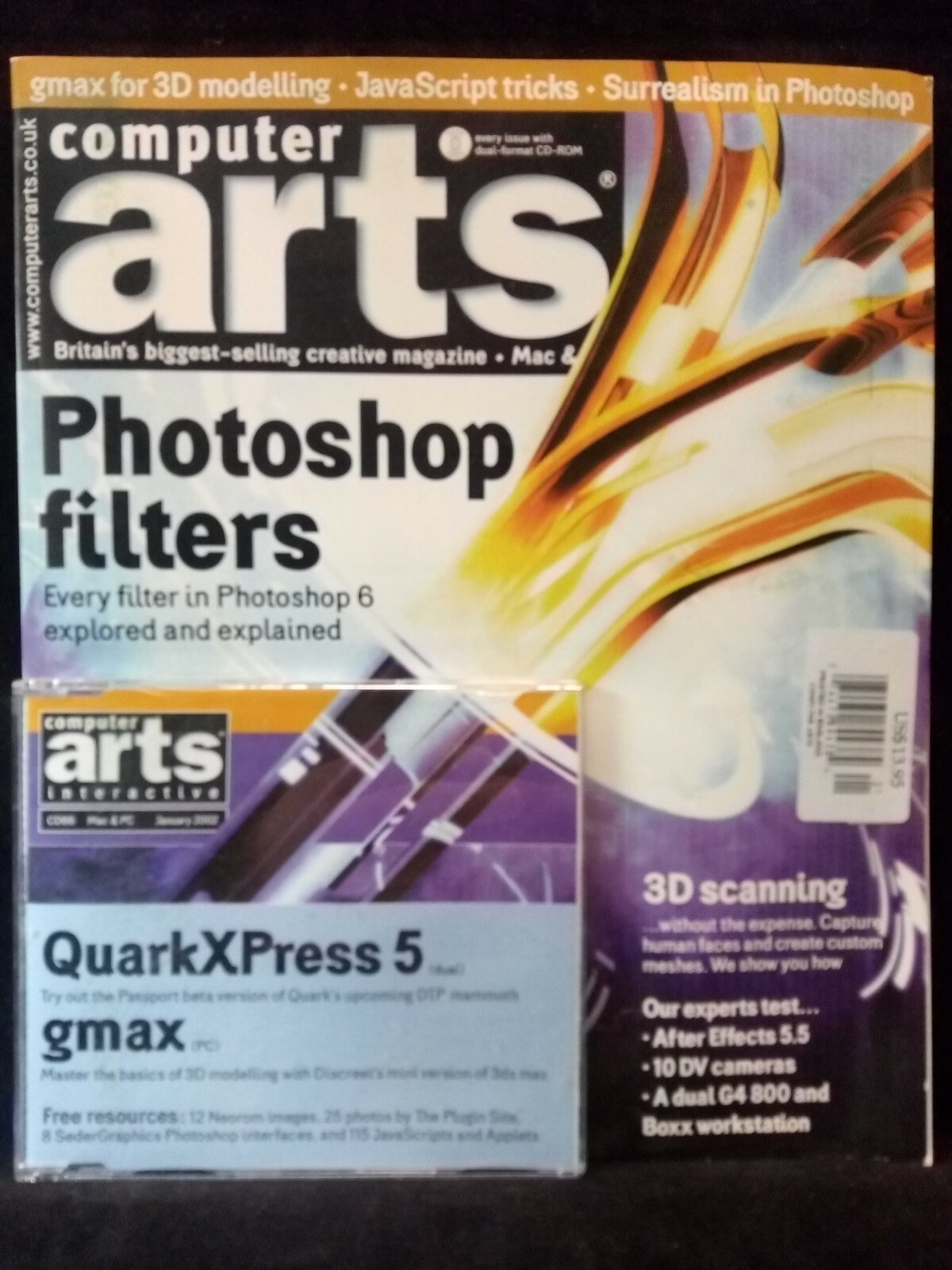 Computer Arts Magazine With Cd January 2002 | eBay