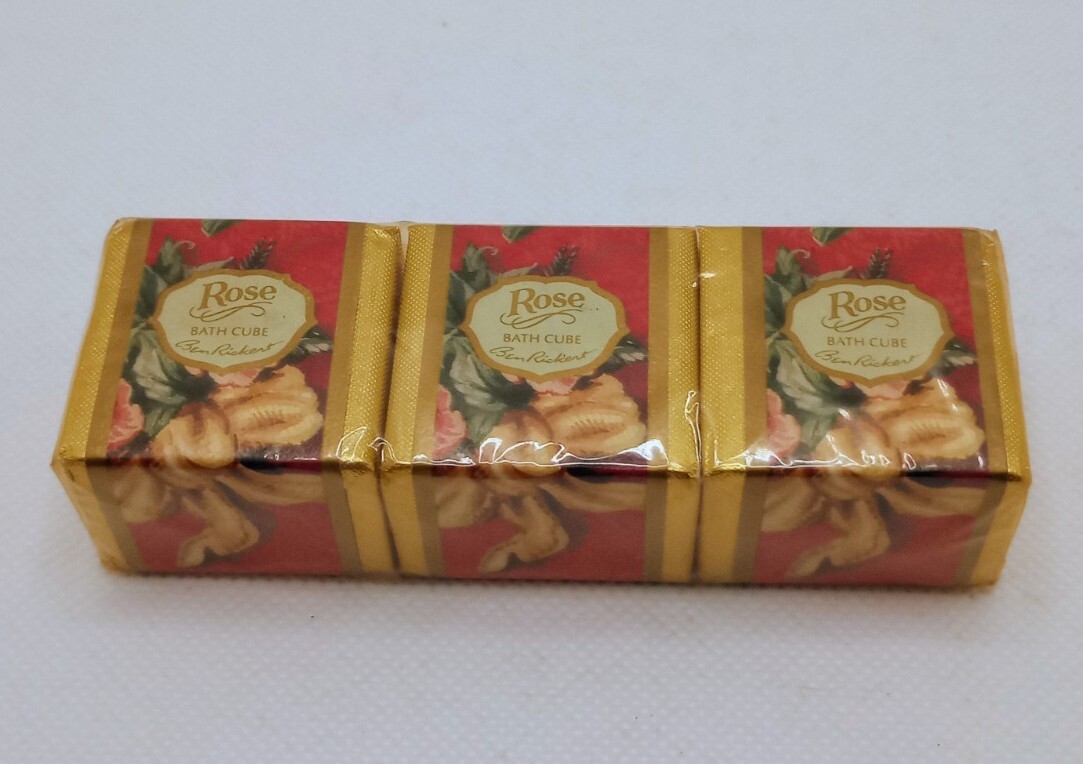 BEN RICKERT BATH CUBE 3 pack- ROSE 1.5 OZ. - SEALED | eBay