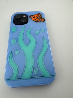 Disney Finding Nemo Inspired iPhone Case - Homemade | eBay