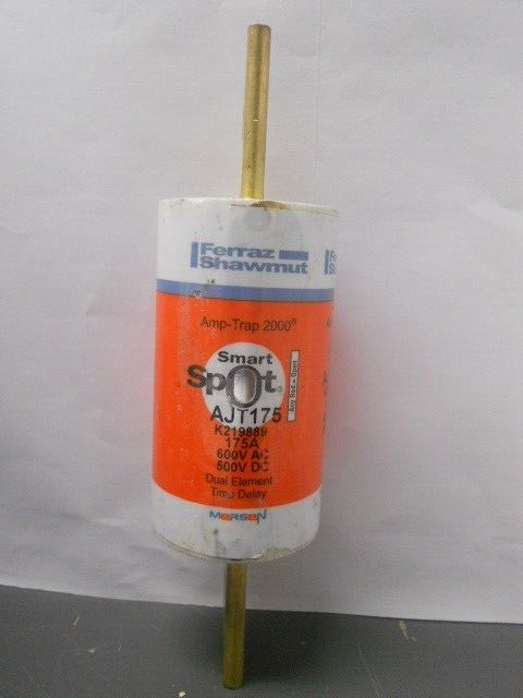 Nice Shawmut Smart Spot AJT175 Amp Fuse Class J Buss LPJ-175SP 600V NEW ...