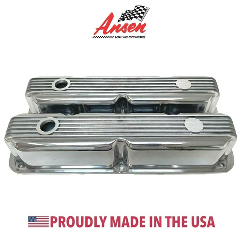 Mopar Small Block 318, 340, 360 Dodge Chrysler Valve Covers - Polished ...