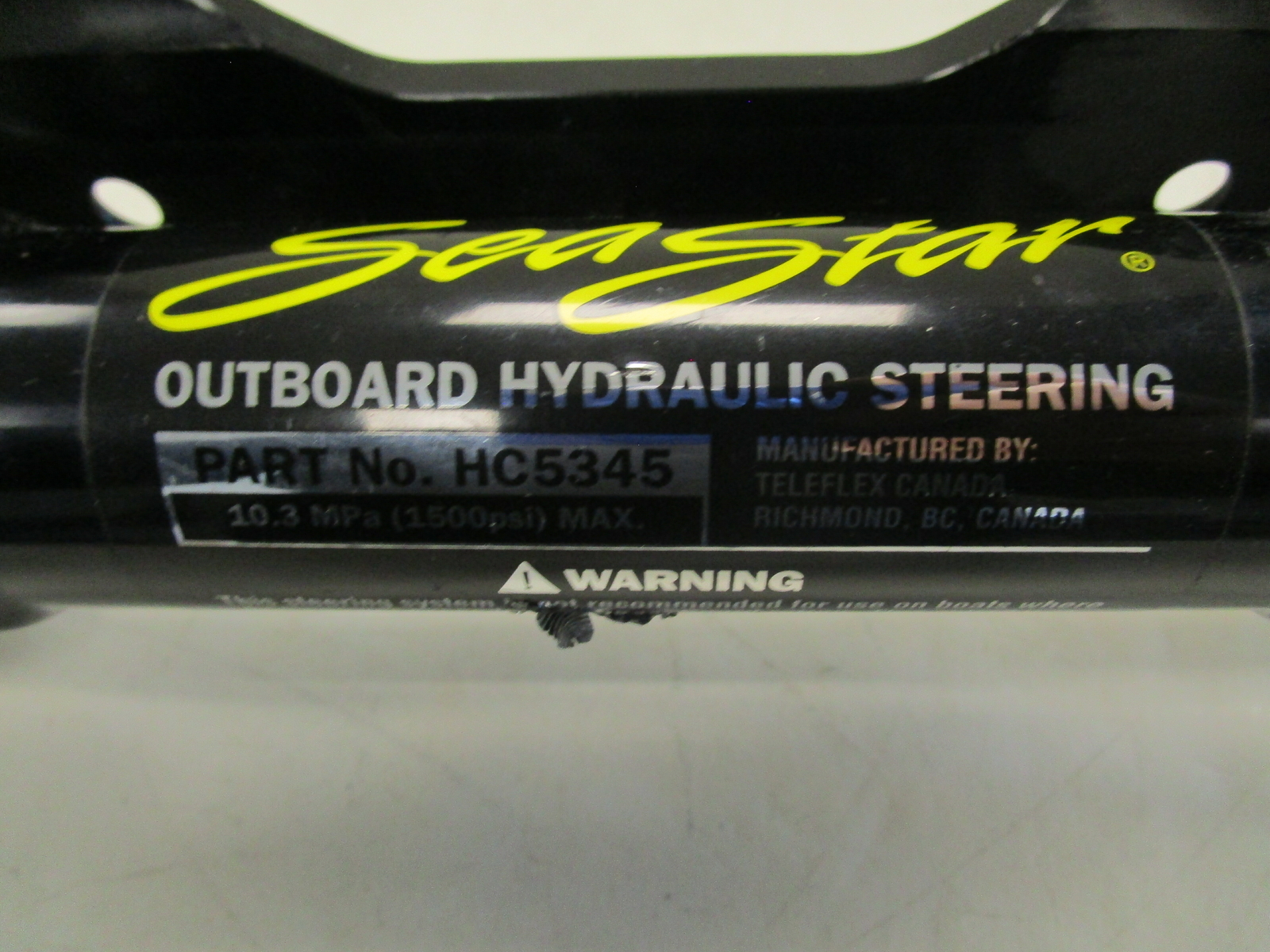 TELEFLEX SEASTAR OUTBOARD STEERING CYLINDER HC5345 MARINE BOAT | eBay