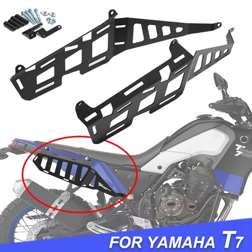 for Yamaha Tenere 700 Luggage Side Rails / Racks Black Set XTZ 07 2019 ...