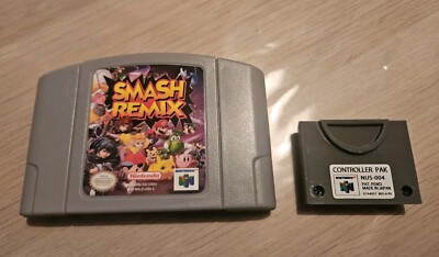 Super Smash Remix SHELL N64 Cartridge Memory Card Shell Copy | eBay