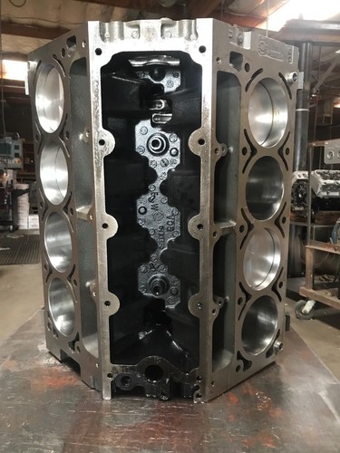 LS1 LS6 SHORT BLOCK FORGED CRANK & FLAT PISTONS H-BEAM 383 900HP 4.8L 5 ...