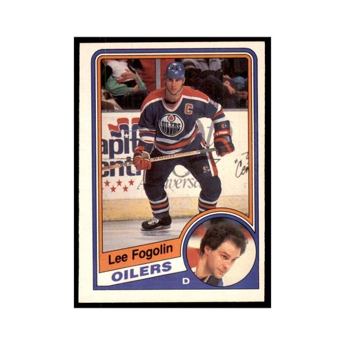 1984 O-Pee-Chee Lee Fogolin Edmonton Oilers #240 | eBay