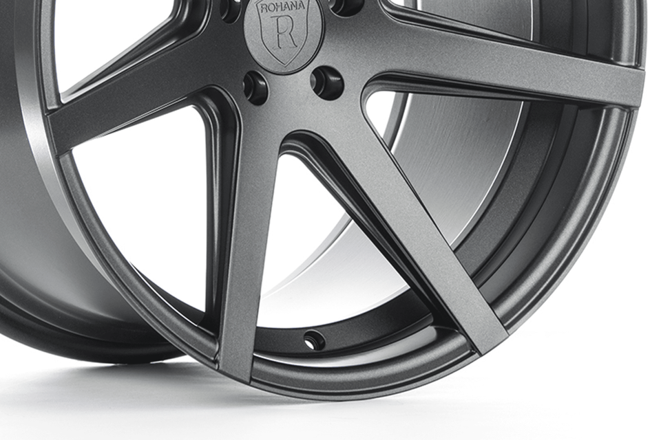 20” ROHANA RC7 MATTE GRAPHITE WHEELS FOR MASERATI GRAN TURISMO 20X9 ...