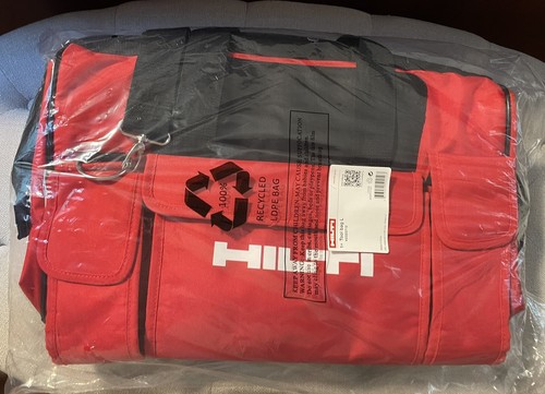 NEW large big HILTI Heavy Duty Bag Red/Black For 22 Volt and Nuron ...