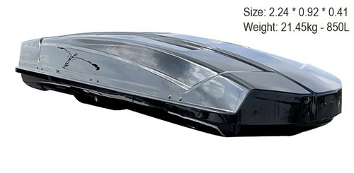 Car, 4X4 Roof Box, Pod Size: 2.24*0.92*0.41M, 850L. | eBay Australia