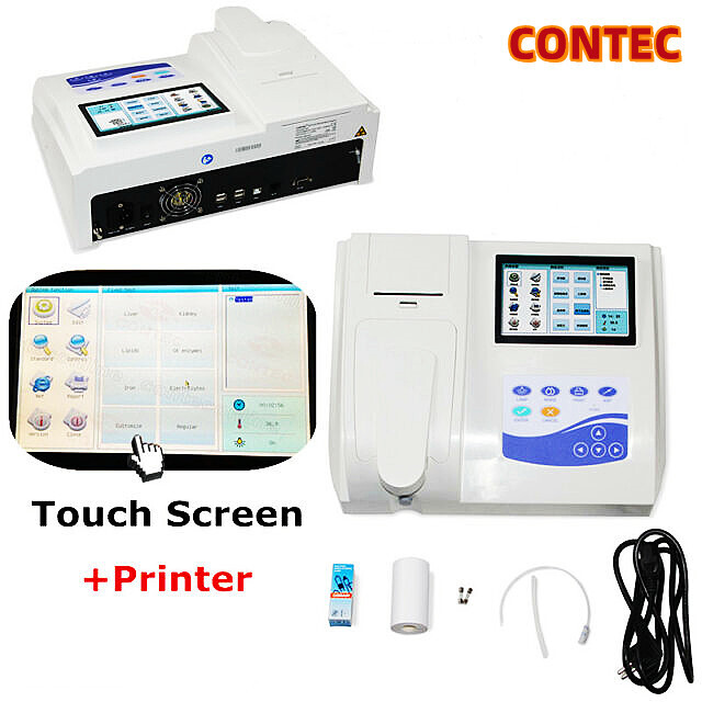 CONTEC BC300 Semi-automatic Blood Biochemistry Analyzer Touch Screen ...