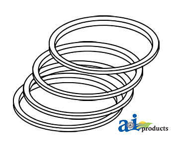 Piston Ring PR142 fits Case 180 185 190 190XT 200 | eBay