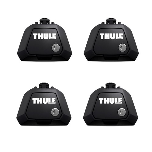 Thule 710410 Evo Raised Rail Foot Pack / Footpack (Set of 4 Feet ...