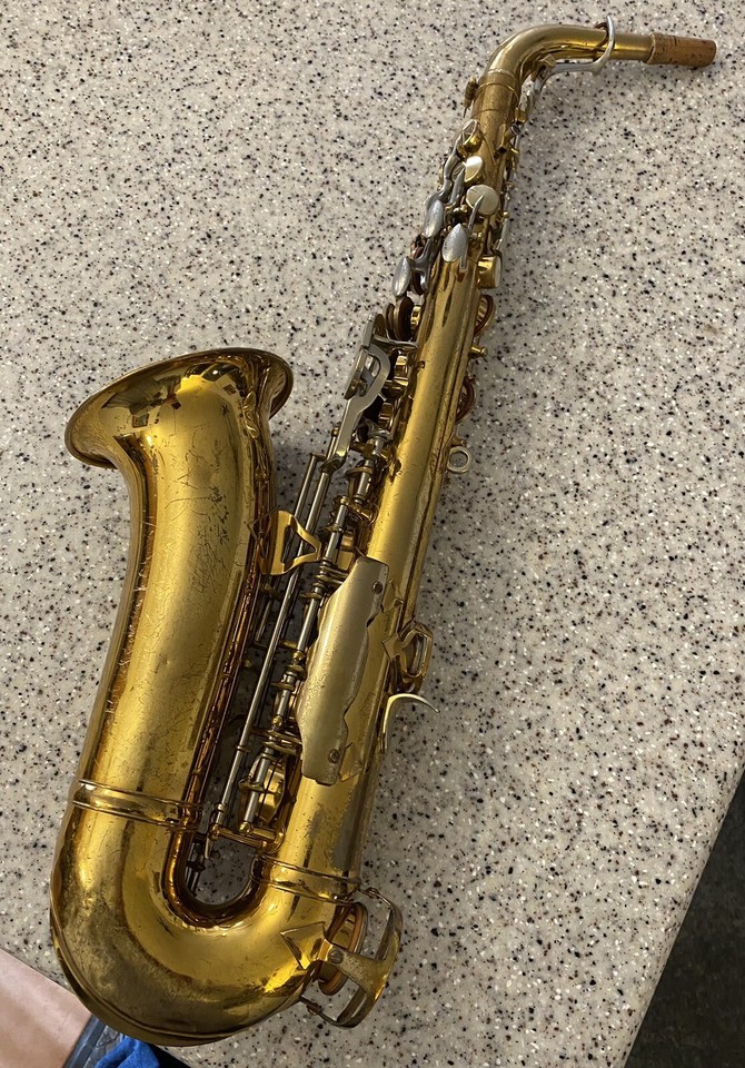 King Super 20 Alto Sax Made In East Lake, Ohio Original Case Meyer M/P ...