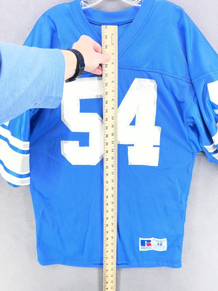 Vintage Detroit Lions Jersey #54 Russell Athletic RARE NFL Throwback ...