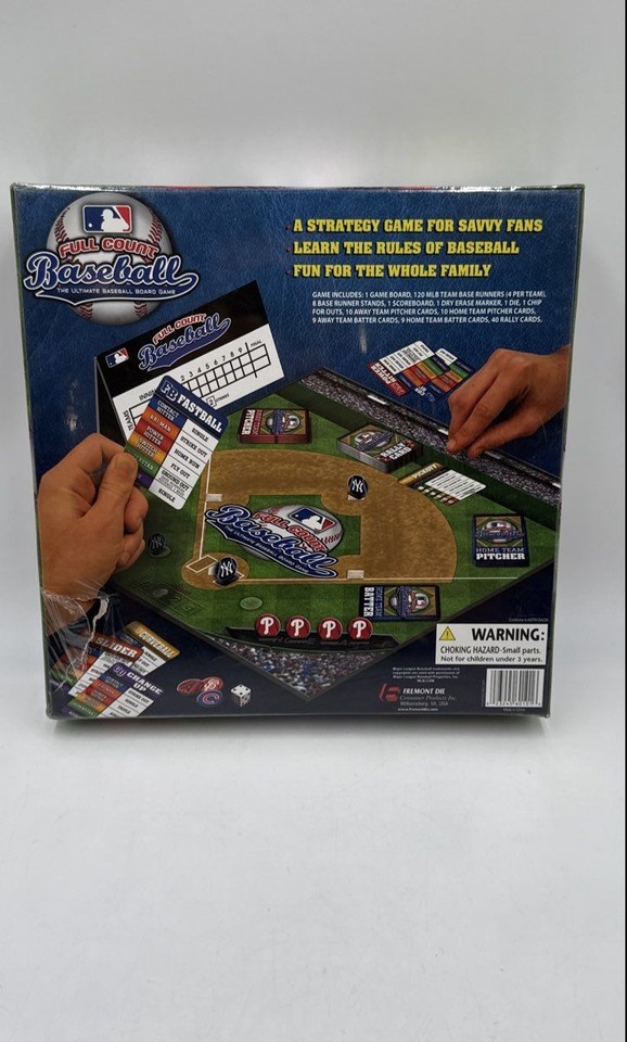 MLB Full Count Baseball The Ultimate Baseball Board Game | eBay