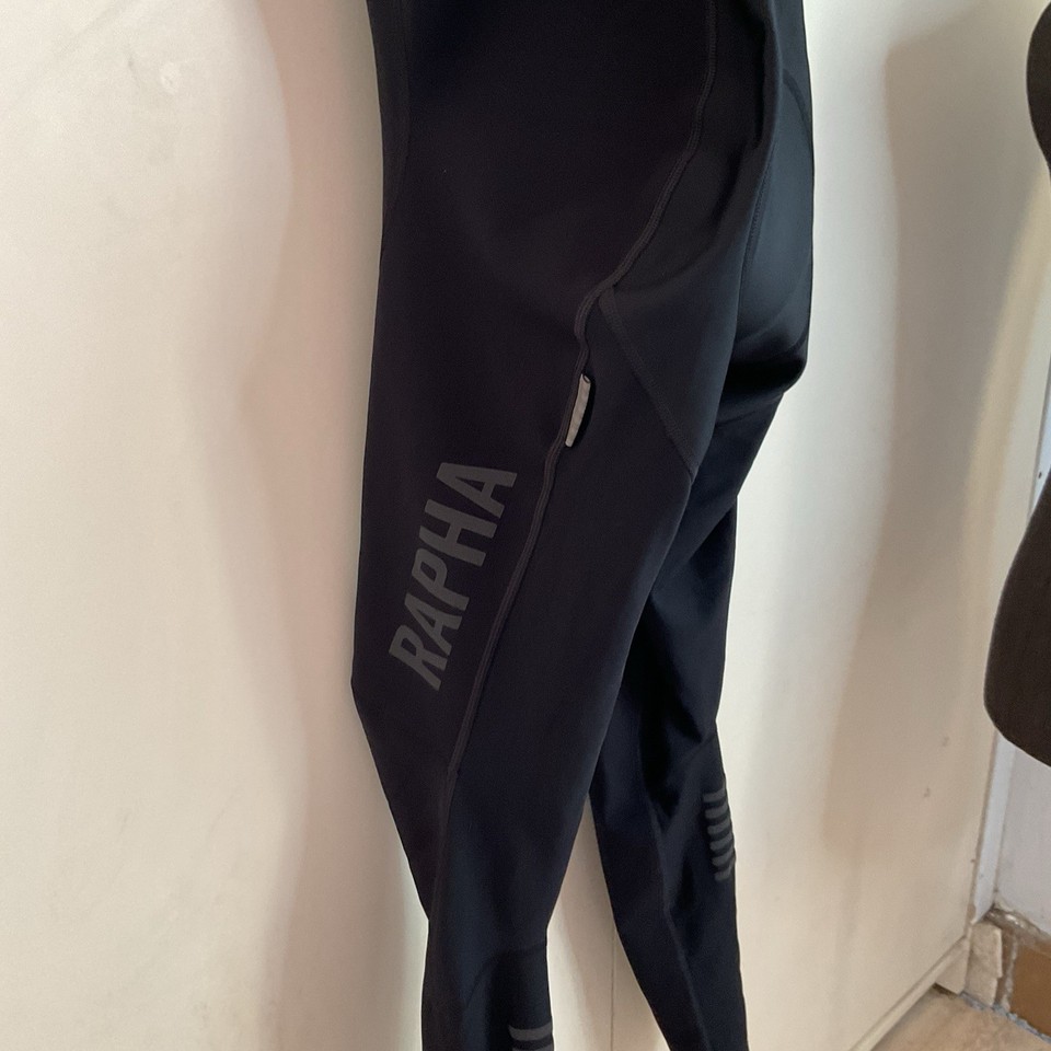 Rapha Cycling Pro Team Winter Bib Tights Pad II Men’s L Long Distance Cold Rides | eBay