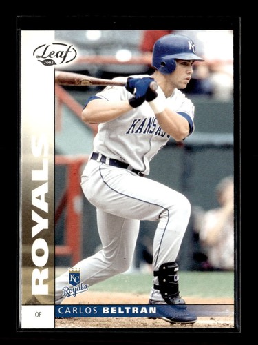 2002 Leaf #74 Carlos Beltran | eBay