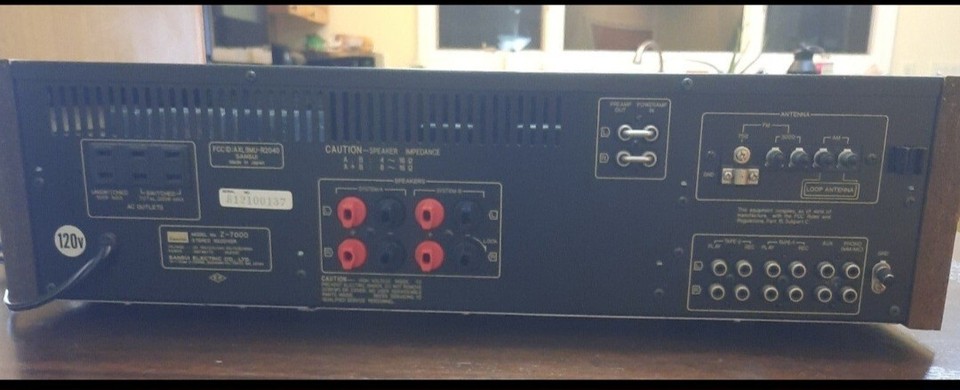 Sansui Z-7000X Stereo Quartz Synthesizer Compu-Receiver | eBay
