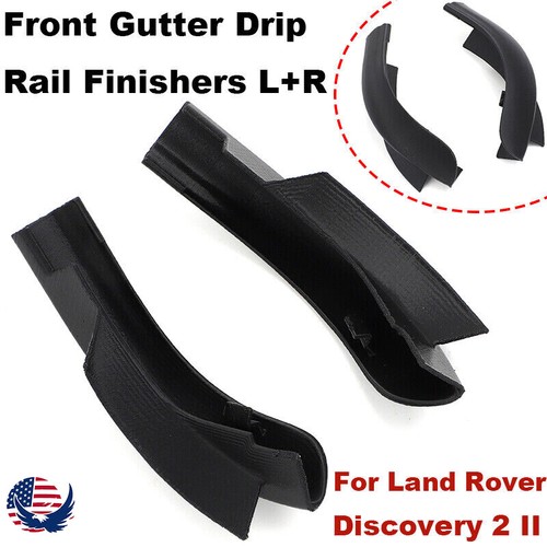 Front Gutter Drip Rail Finishers For 98-04 Land Rover Discovery 2 ...