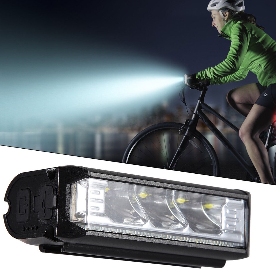 Rechargeable Bike Bicycle Light LED Bike Lamp Outdoor Torch Front ...