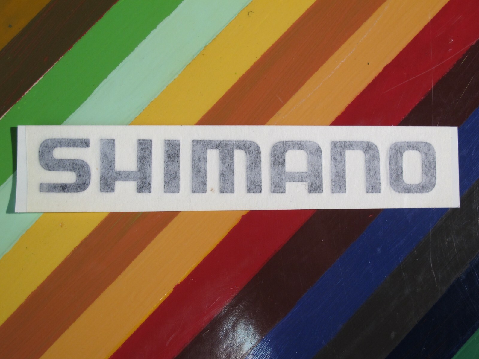 vtg 1980s 1990s BMX transfer sticker - Shimano Araya Aero Warning + | eBay