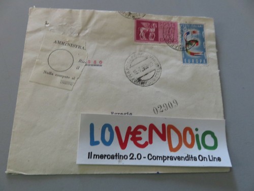 History Postal Envelope Espresso Shipped By And for Genova 1958 | eBay